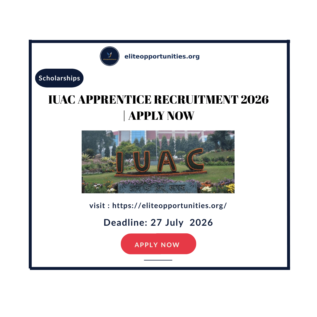 IUAC Apprentice Recruitment 2026 | Apply now